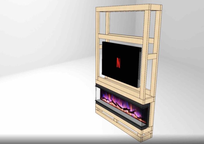 How to Build a Media Wall With a Fireplace: DIY Guide — GR8 Fires