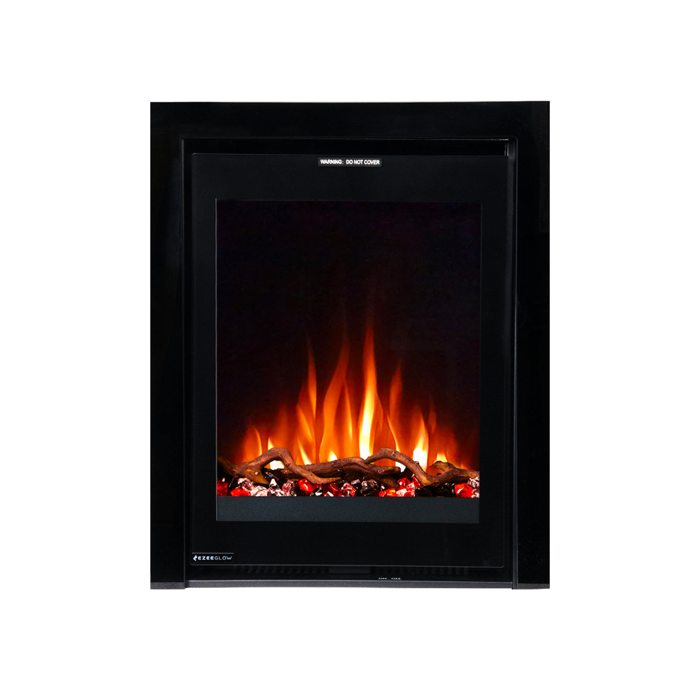 Ezee Glow Pulse Black Inset Electric Fire — GR8 Fires
