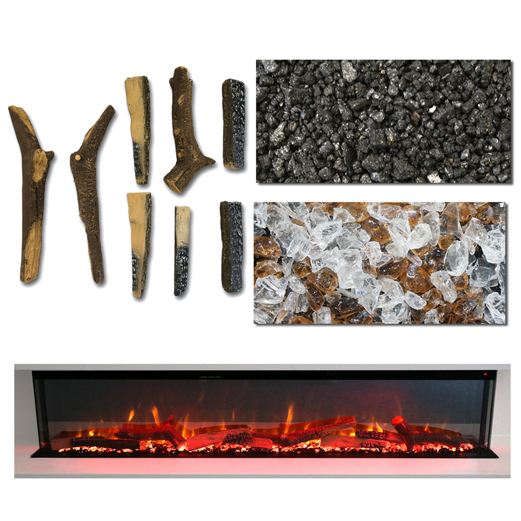 Ezee Glow 50'' Celestial Built-In Electric Fire — GR8 Fires