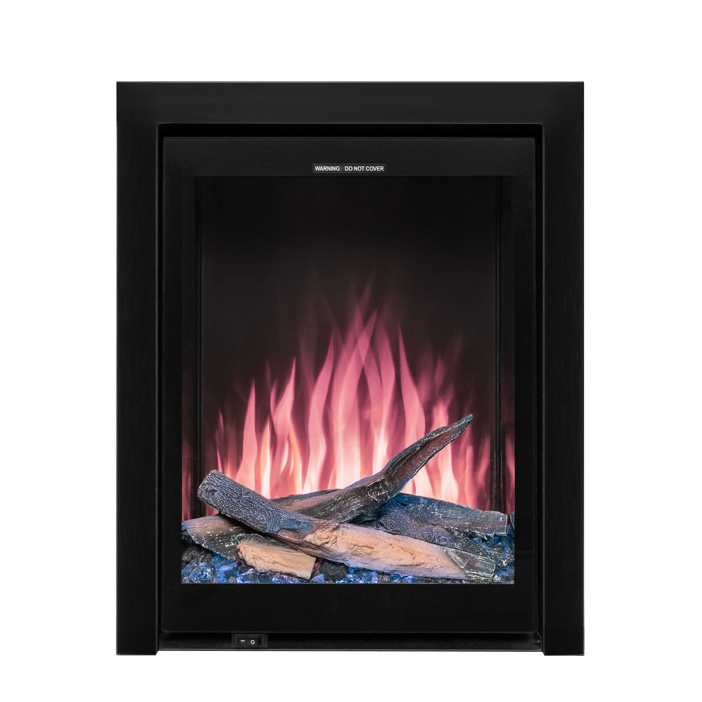 Ezee Glow Pulse Deep Inset Electric Fire With Glass Trim — GR8 Fires