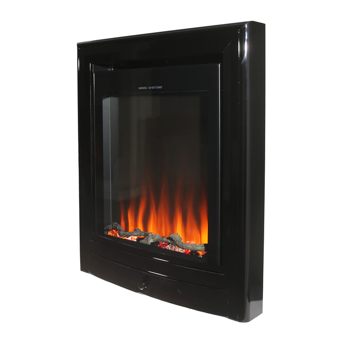 Ezee Glow Pulse Electric Fire With Nickel Trim — GR8 Fires