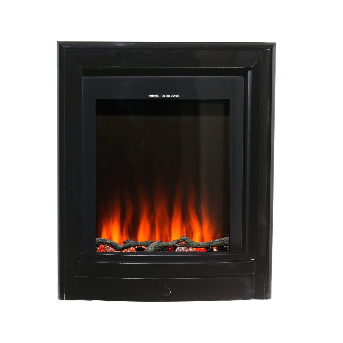 Ezee Glow Pulse Electric Fire With Nickel Trim — GR8 Fires