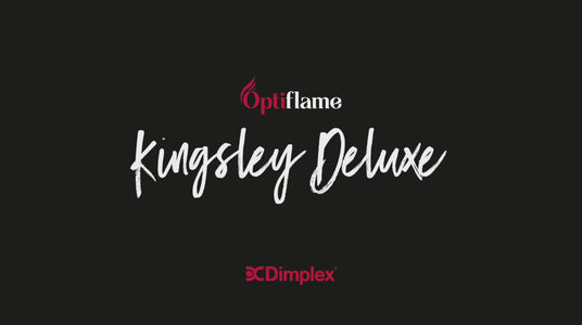 Dimplex Kingsley Deluxe 2kW Electric Inset Stove Brass, Optiflame — GR8 ...