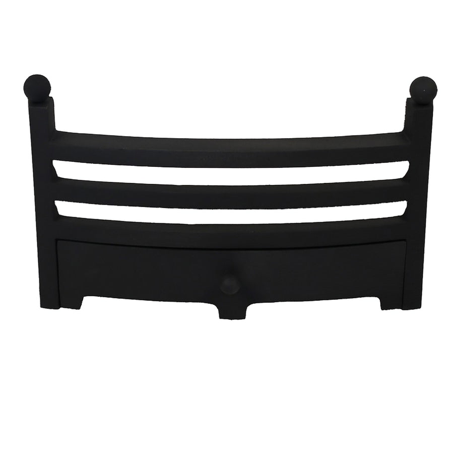 Bauhaus Modern 18 Inch Black Round Fire Fret — GR8 Fires