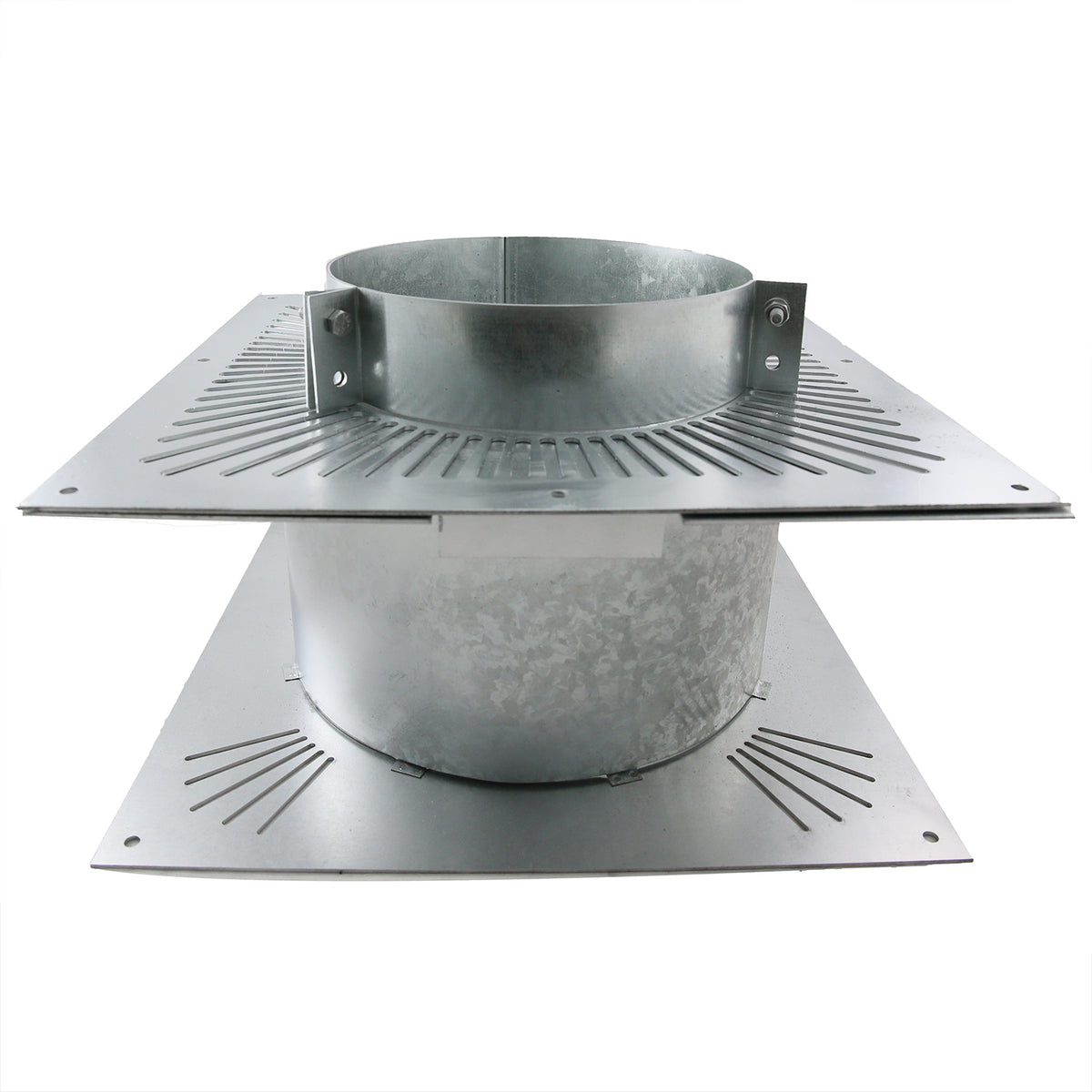 6 Inch (150mm) Twin Wall Flue Fire Stop Kit Ventilated — GR8 Fires