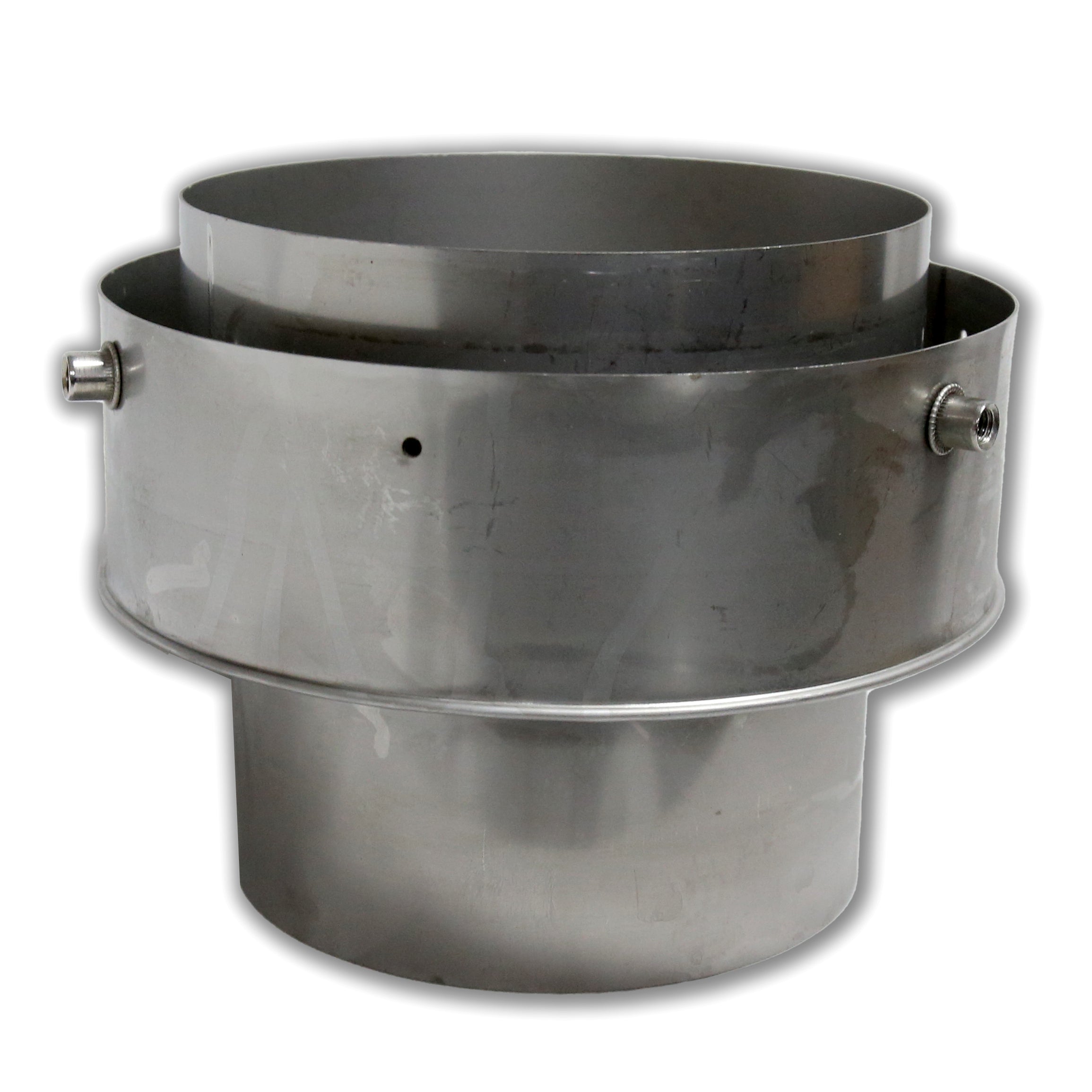 5 - 6 Inch Flexible Flue - Stove Pipe Increasing Connector Cuff — GR8 Fires