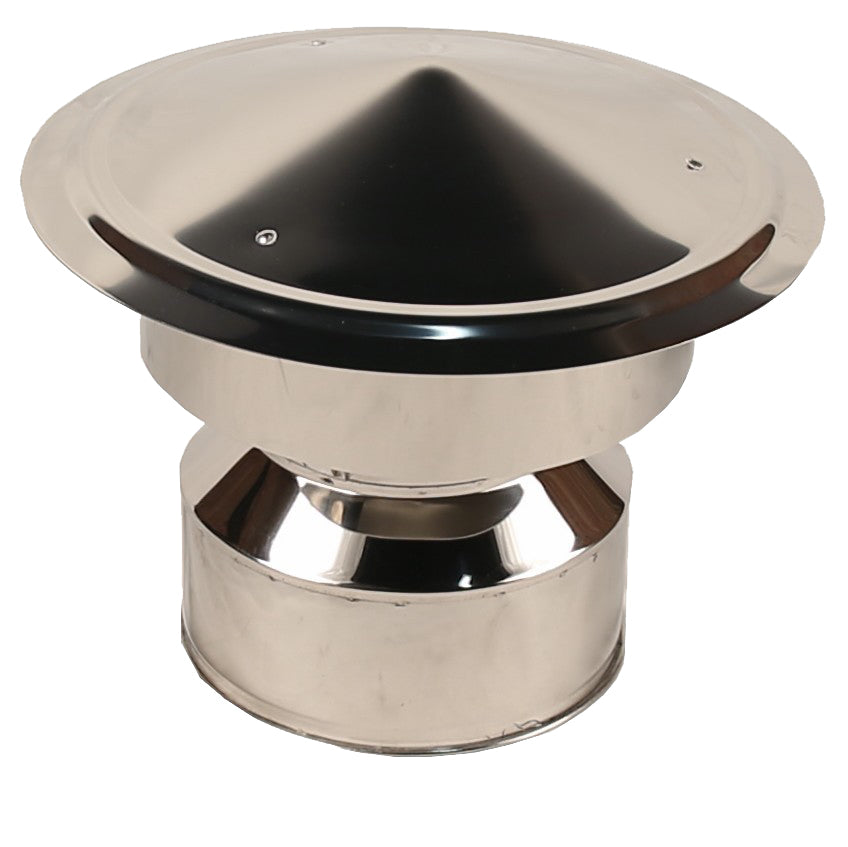 6 Inch (150mm) Twin Wall Cowl C — GR8 Fires