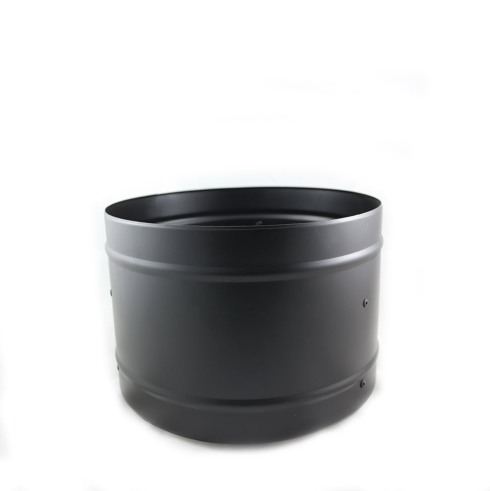 6 inch Black Twin Wall Cowl A — GR8 Fires