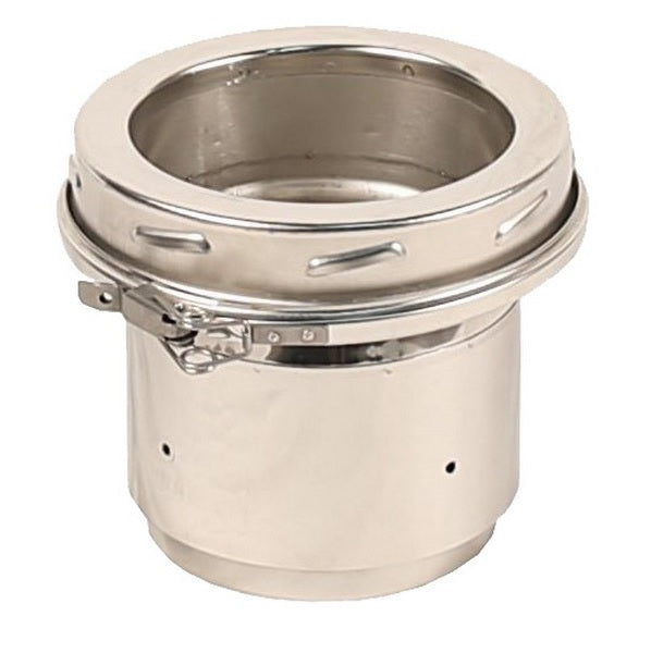 5 inch Flexi to Twin Wall Flue Adapter — GR8 Fires